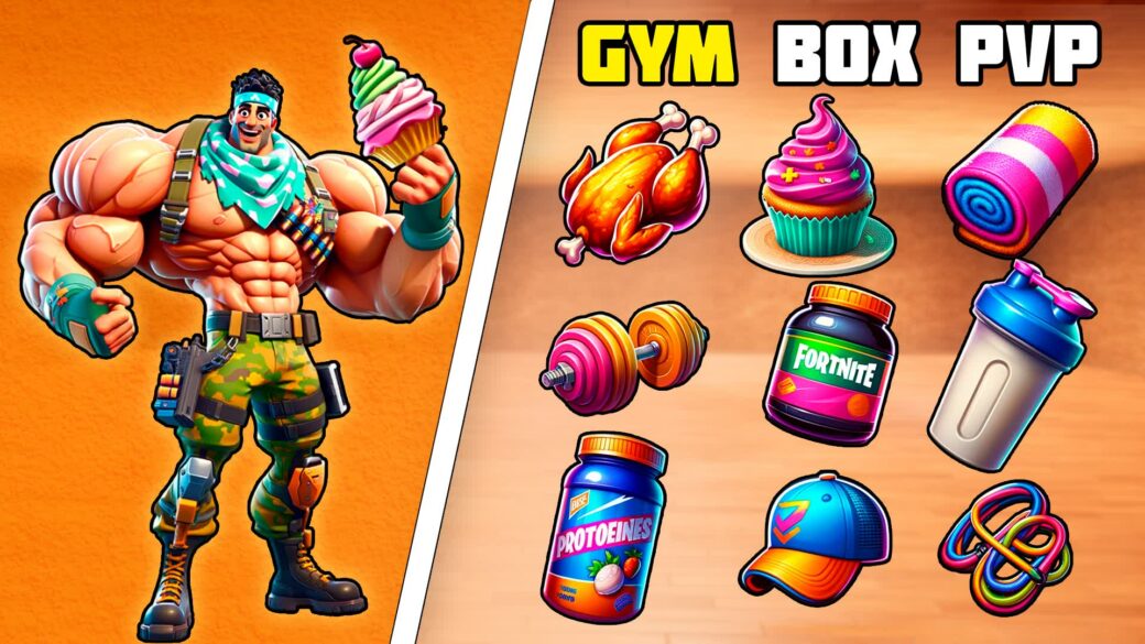 🏋GYM BOXFIGHTS📦 [ jakar ] – Fortnite Creative Map Code