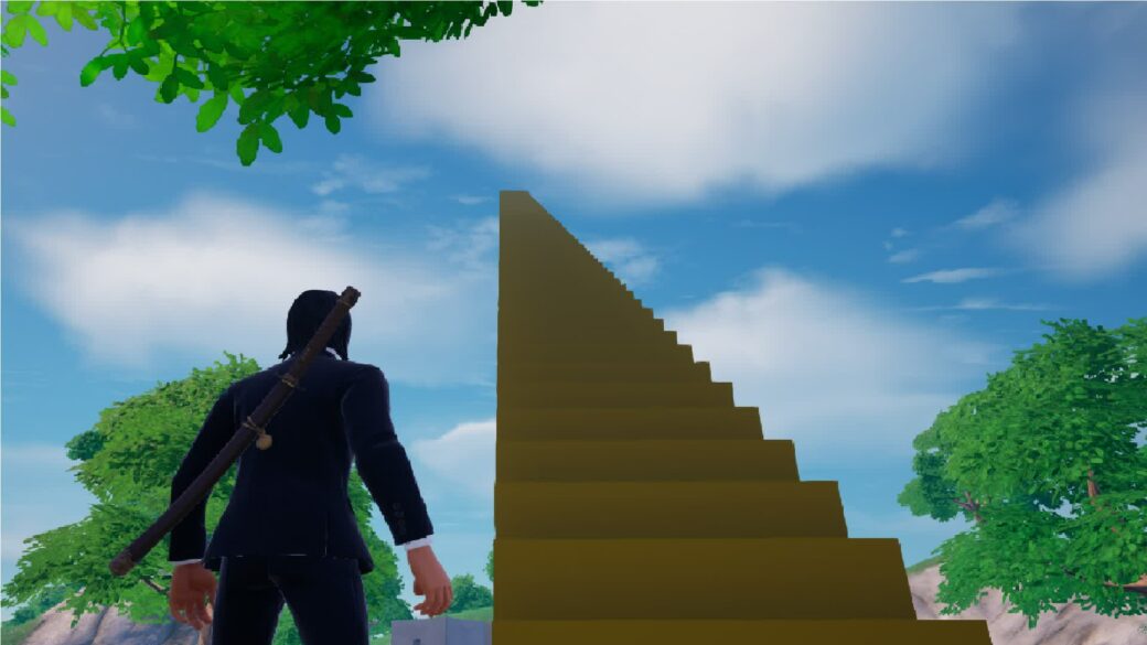 CLIMB 100 *MEGA* STAIRS! [ imsachiko ] – Fortnite Creative Map Code