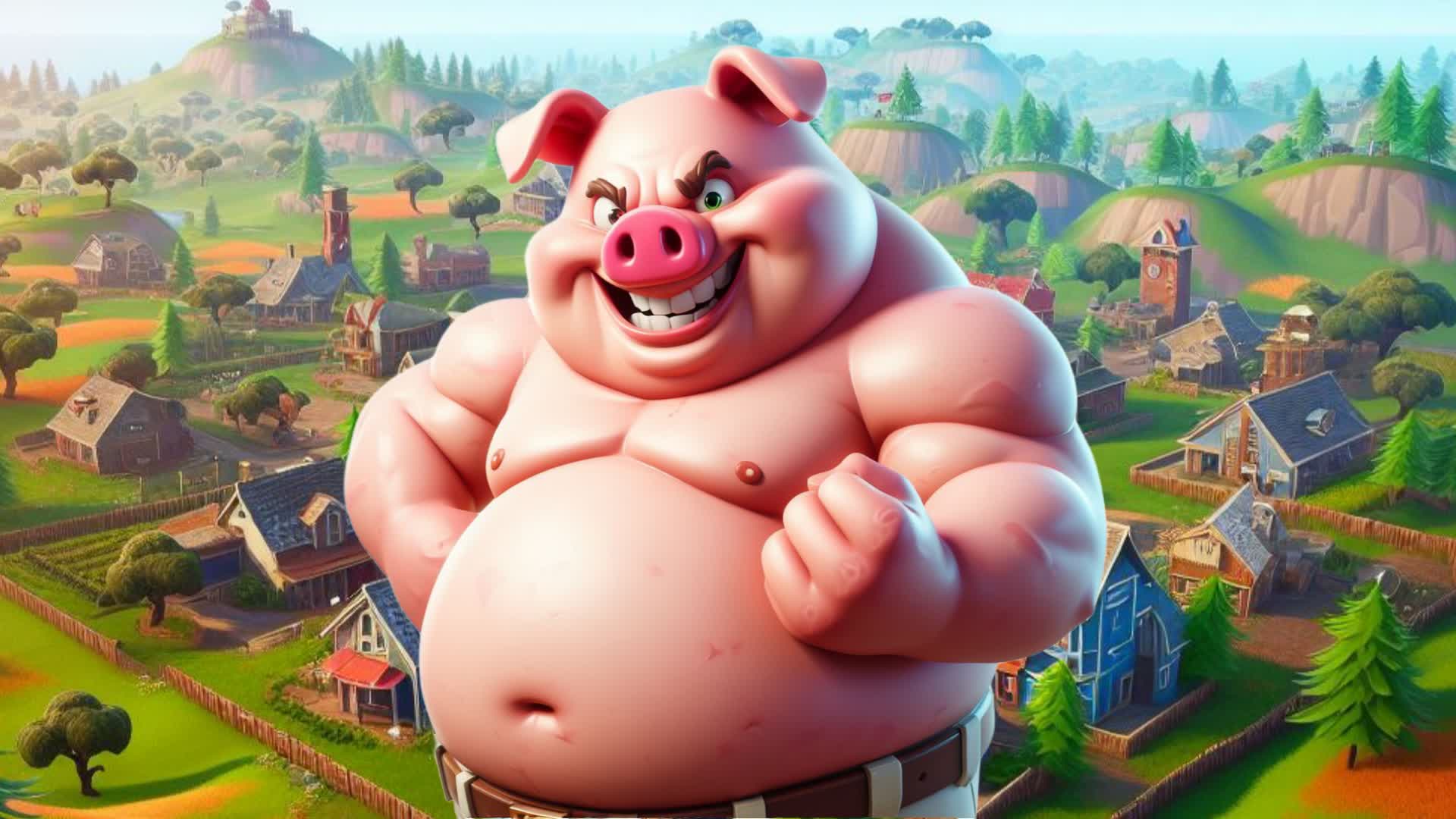 CRAZY PIG ZONEWARS🐷 [ alotaske ] – Fortnite Creative Map Code
