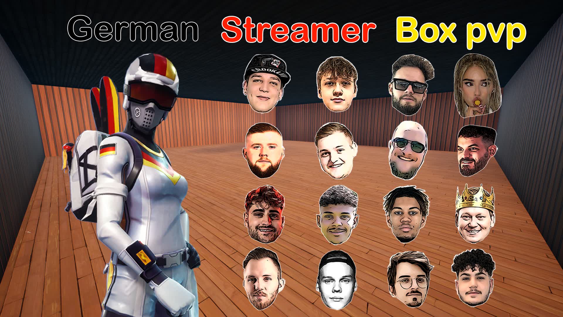 German Streamer Box PvP📦 [ oxy.studios ] – Fortnite Creative Map Code