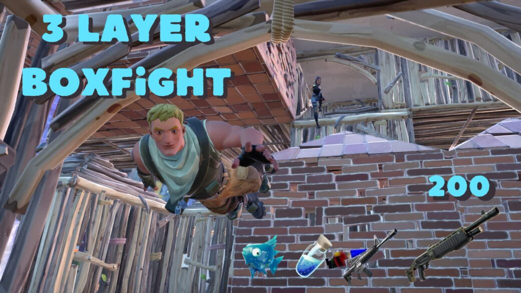 3 LAYER BOXPVP 📦 [ domms ] – Fortnite Creative Map Code