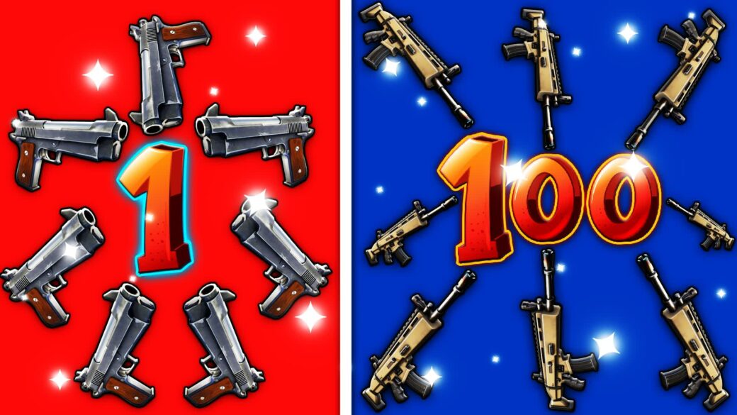 😱ULTIMATE GUN GAME - ONE SHOT💥 [ uncle-vitalis ] – Fortnite Creative ...