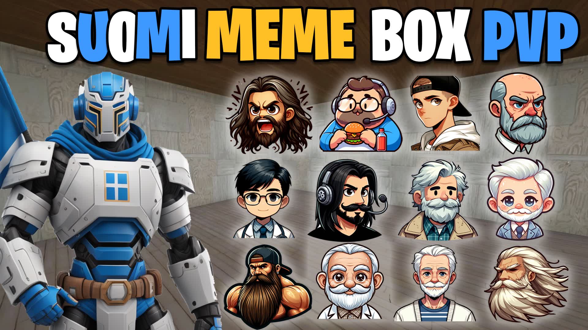 SUOMI BOX FIGHT - MEME [ realmacaco ] – Fortnite Creative Map Code