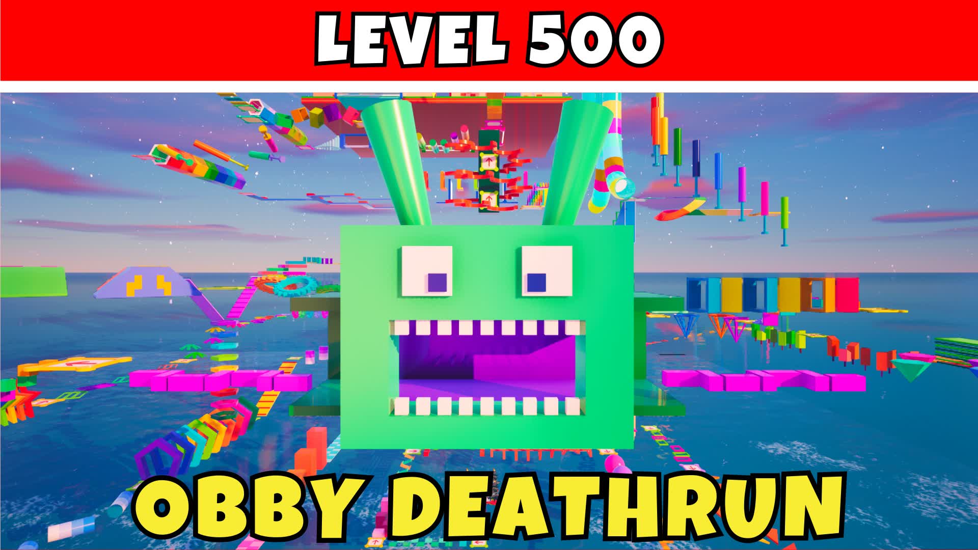 500 LEVEL OBBY PARKOUR⭐ [ mht_vip ] – Fortnite Creative Map Code