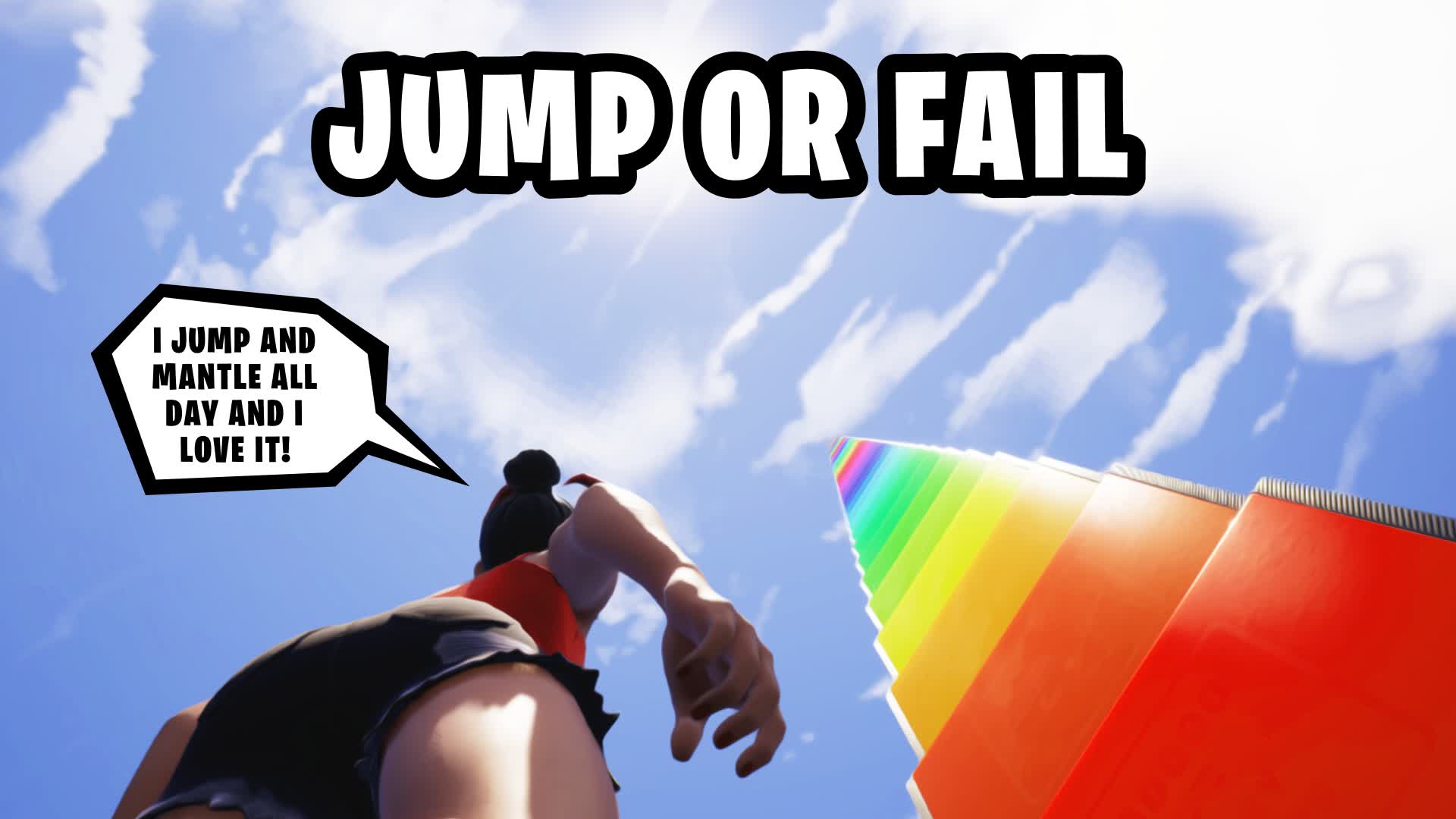 ⭐ JUMP OR FAIL - 1000x challenge ⭐ [ galaxybuilders ] – Fortnite ...