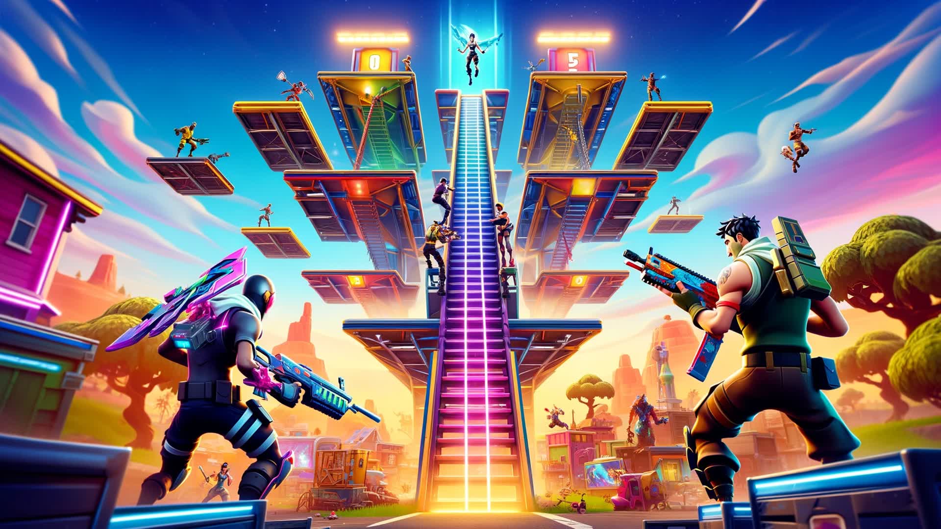 Ranked Box Fight Ladder [ mailon ] – Fortnite Creative Map Code