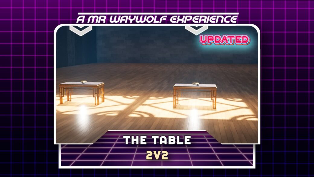 The Table (2v2) [ mrwaywolf ] – Fortnite Creative Map Code