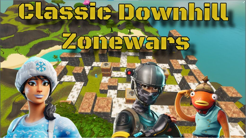 Classic Downhill Zonewars [ frikadelle ] – Fortnite Creative Map Code