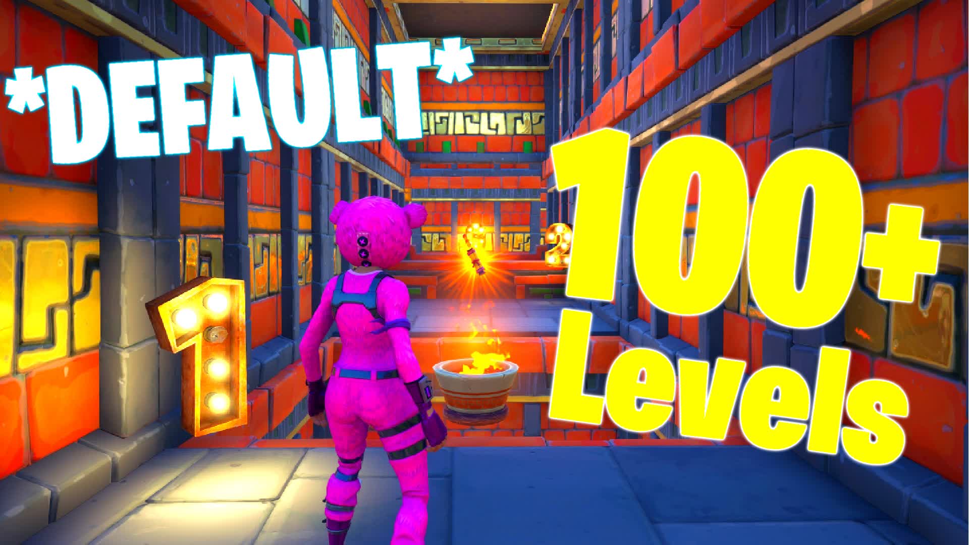 DEFAULT DEATHRUN 100+ Levels [ martex ] – Fortnite Creative Map Code