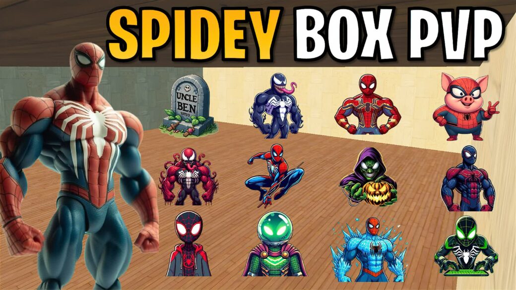 Spidey Box PvP [ qt_edge ] – Fortnite Creative Map Code