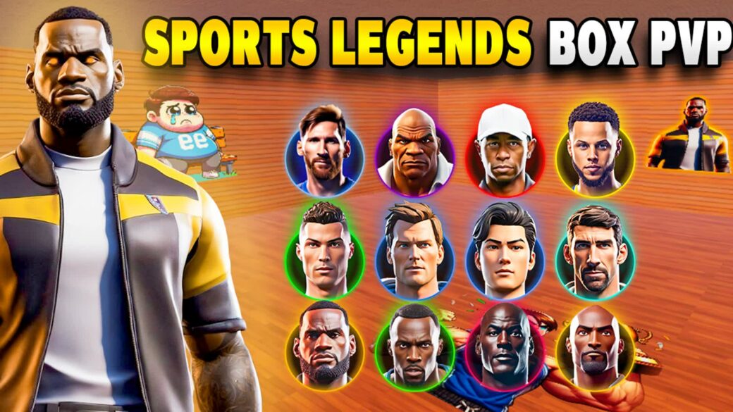 🐐 Sports Legends Box PvP 📦 [ teamdonk ] – Fortnite Creative Map Code