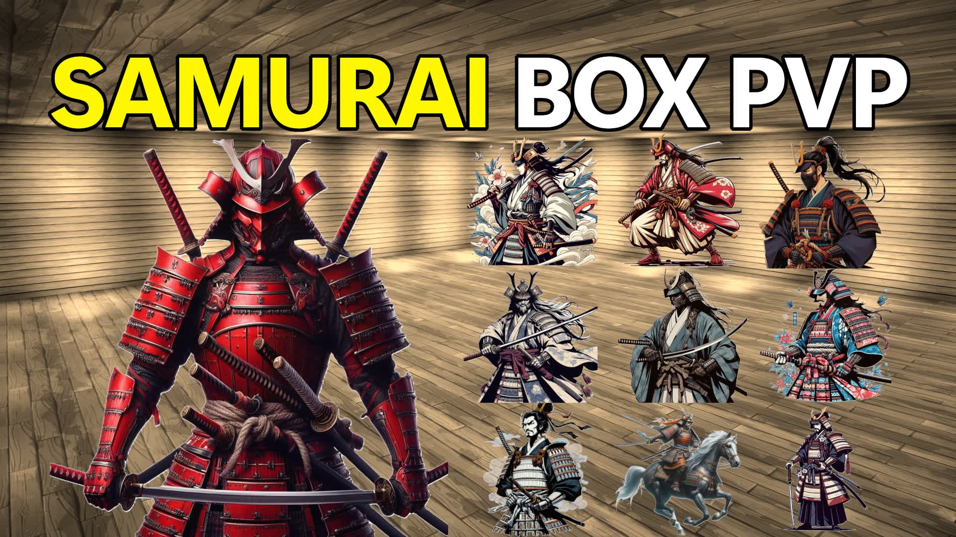 📦SAMURAI BOX PVP #2 [ ryota_matsuda ] – Fortnite Creative Map Code
