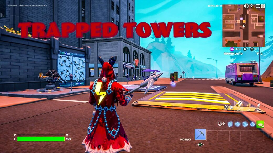 Trapped Towers [ davep89 ] – Fortnite Creative Map Code