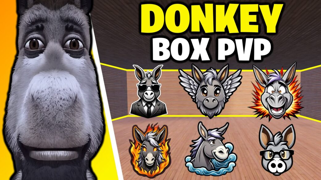 DONKEY BOX PVP 📦 [ derp ] – Fortnite Creative Map Code