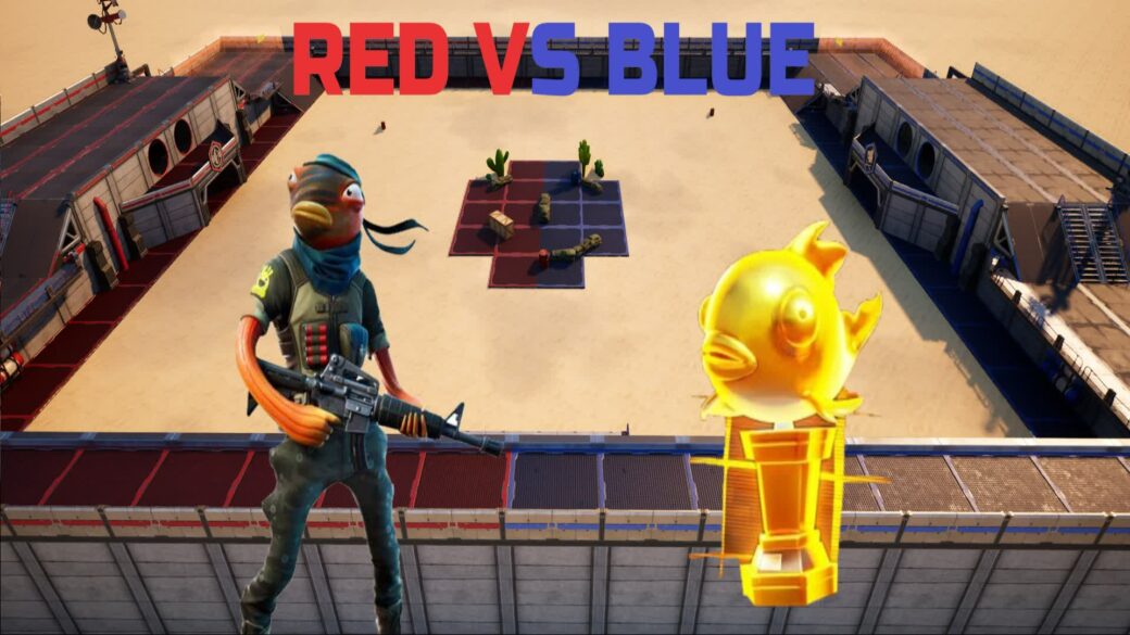 RED VS BLUE REALISTIC [ sab29 ] – Fortnite Creative Map Code