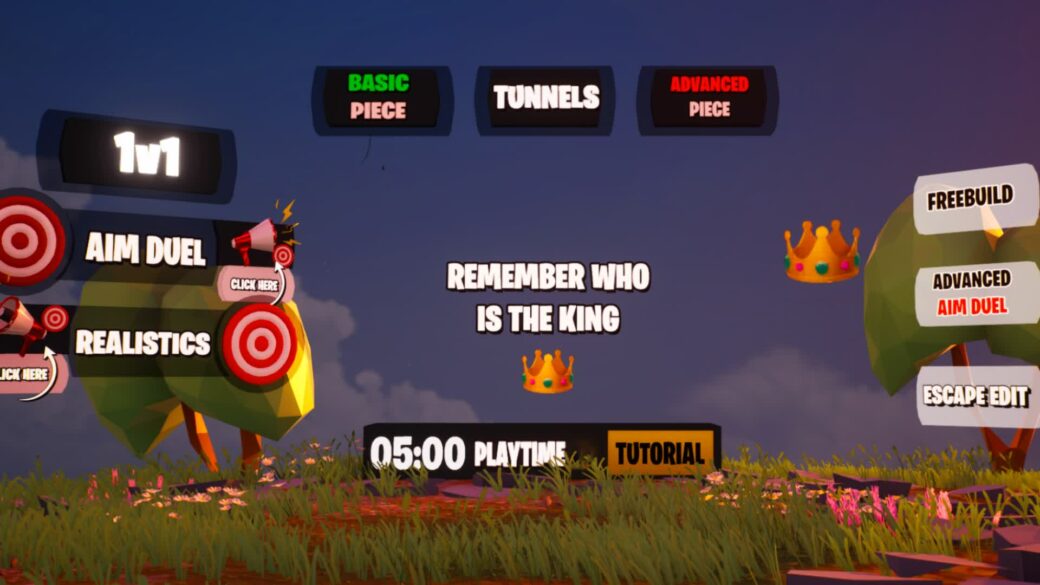 Maps created by setty at Fortnite Creative HQ