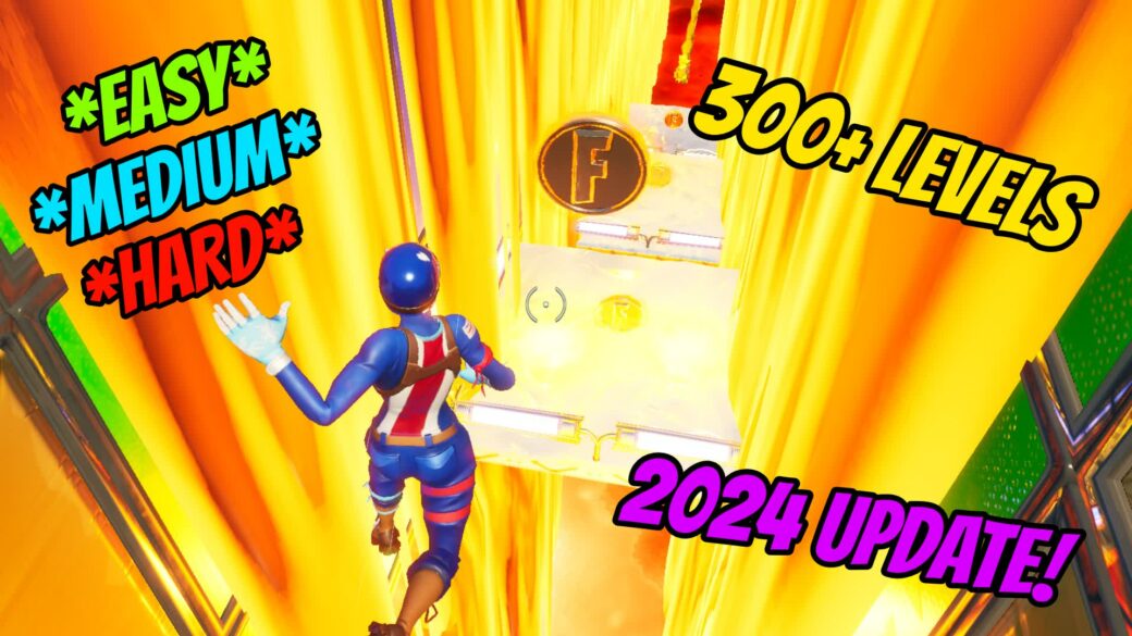 ULTIMATE 3 STAGE PARKOUR 300+ [ dave123123 ] – Fortnite Creative Map Code