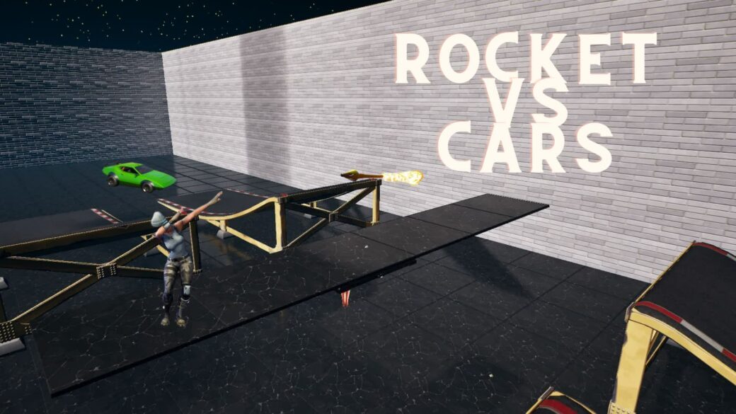 EPIC ROCKET VS CARS [ gregor1 ] – Fortnite Creative Map Code