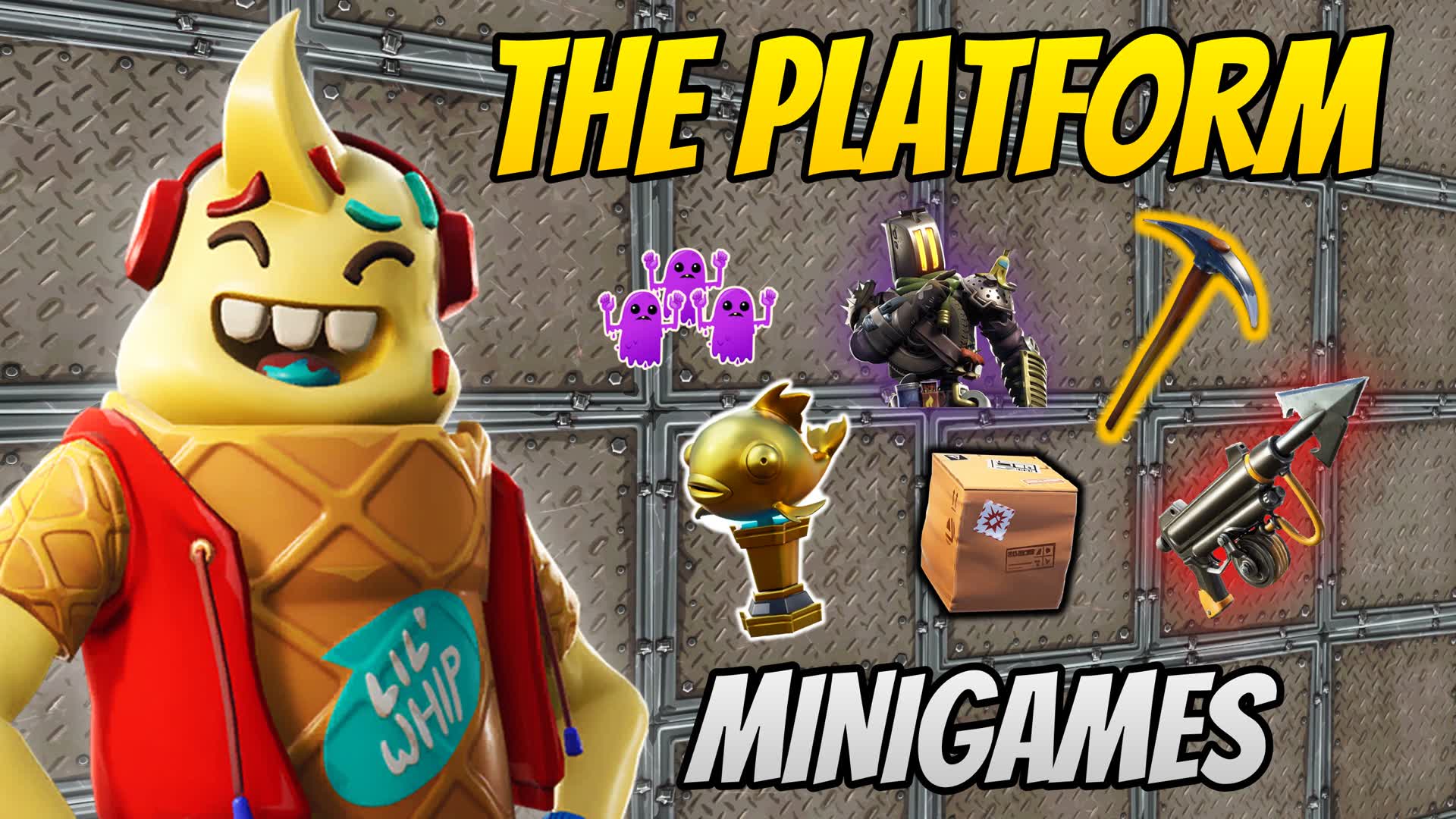 THE PLATFORM - MINIGAMES 🎮 [ mateofn ] – Fortnite Creative Map Code
