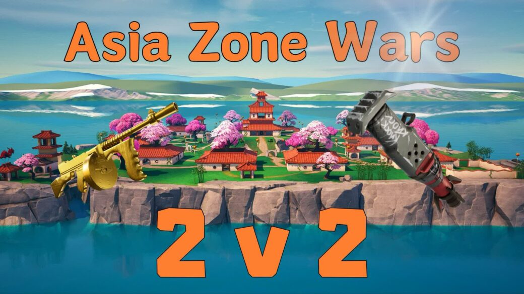 Asia Zone Wars 2v2 [ solosurvive ] – Fortnite Creative Map Code