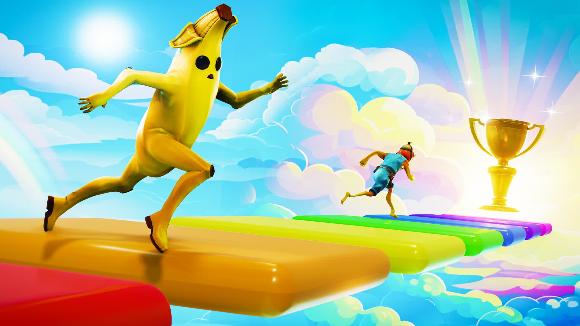 COLOR BLOCK RUN 🌈 [ Alliance ] – Fortnite Creative Map Code