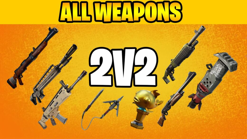 All Weapons 2v2 [ 2xriot ] – Fortnite Creative Map Code