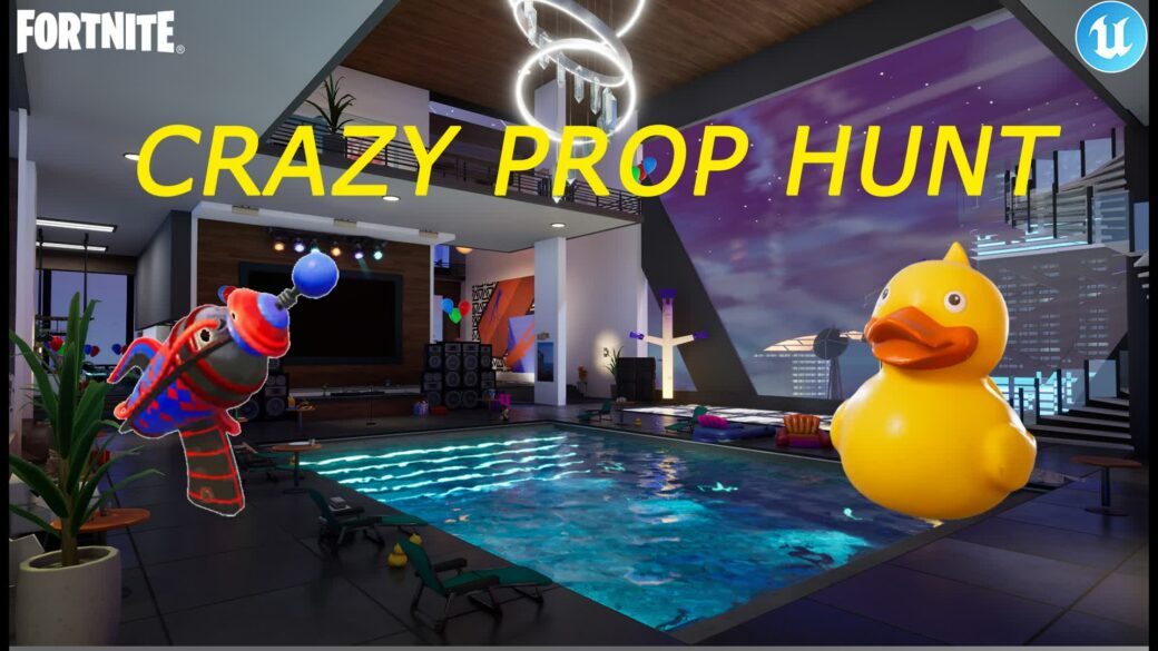 INSANE Prop Hunt [ cfm-maps ] – Fortnite Creative Map Code