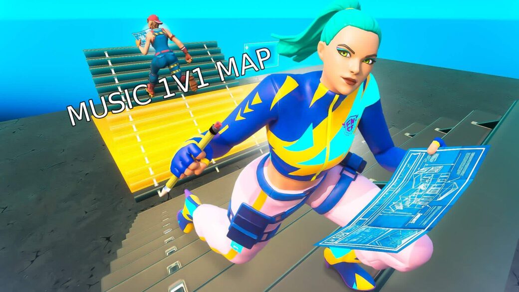 Music 1v1 map [ stepix ] – Fortnite Creative Map Code