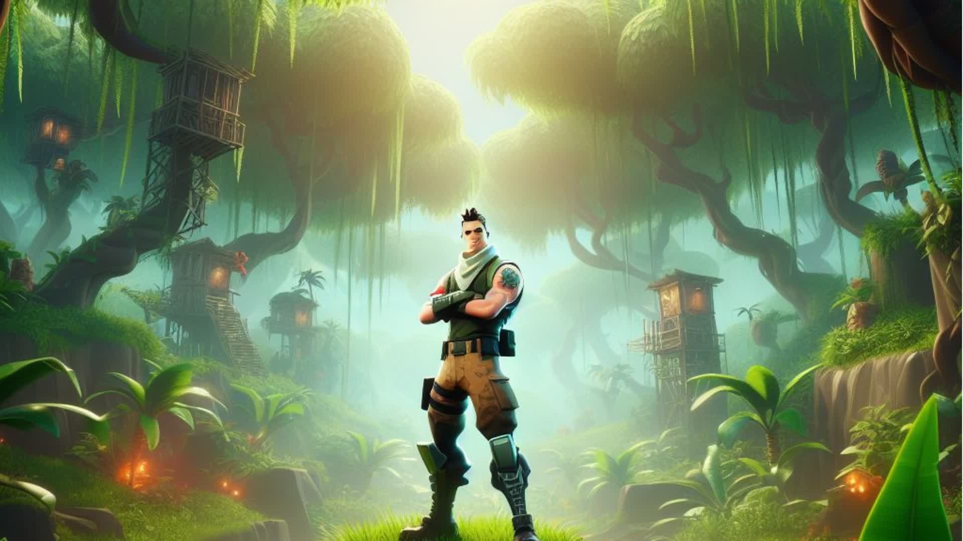 JUNGLE BOXFIGHT🦍 [ meszi1126 ] – Fortnite Creative Map Code