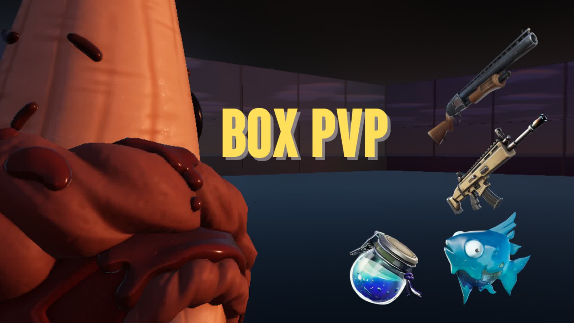 GLASS BOX PVP CLASSIC [ godsexists ] – Fortnite Creative Map Code