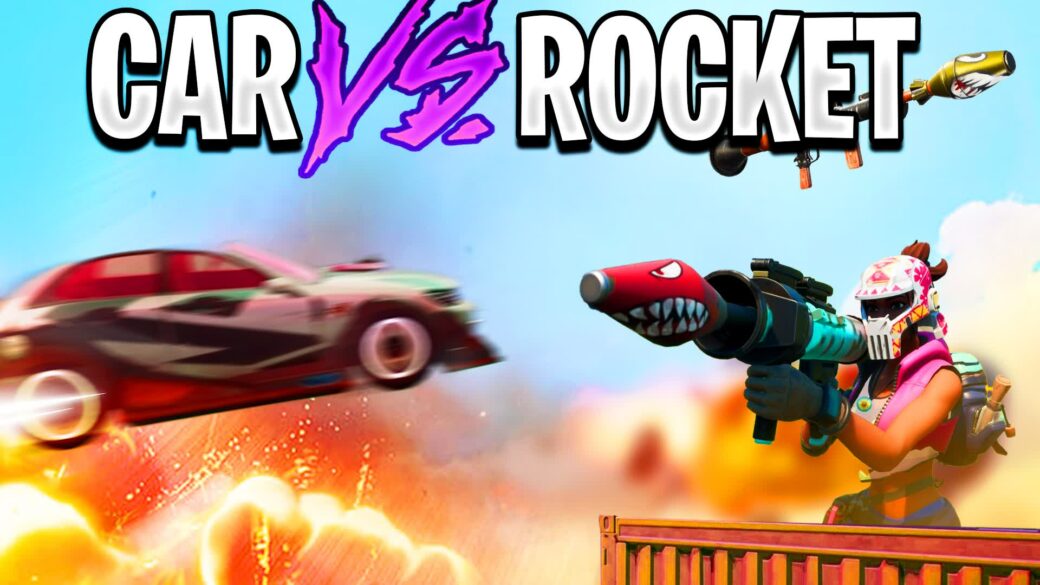 ROCKET VS CAR [ teamtruite ] – Fortnite Creative Map Code