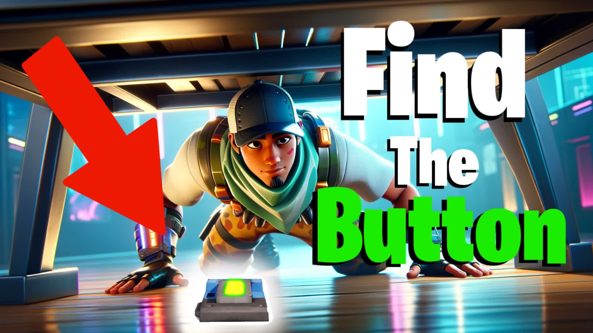 Find The Button [ kingbailey ] – Fortnite Creative Map Code