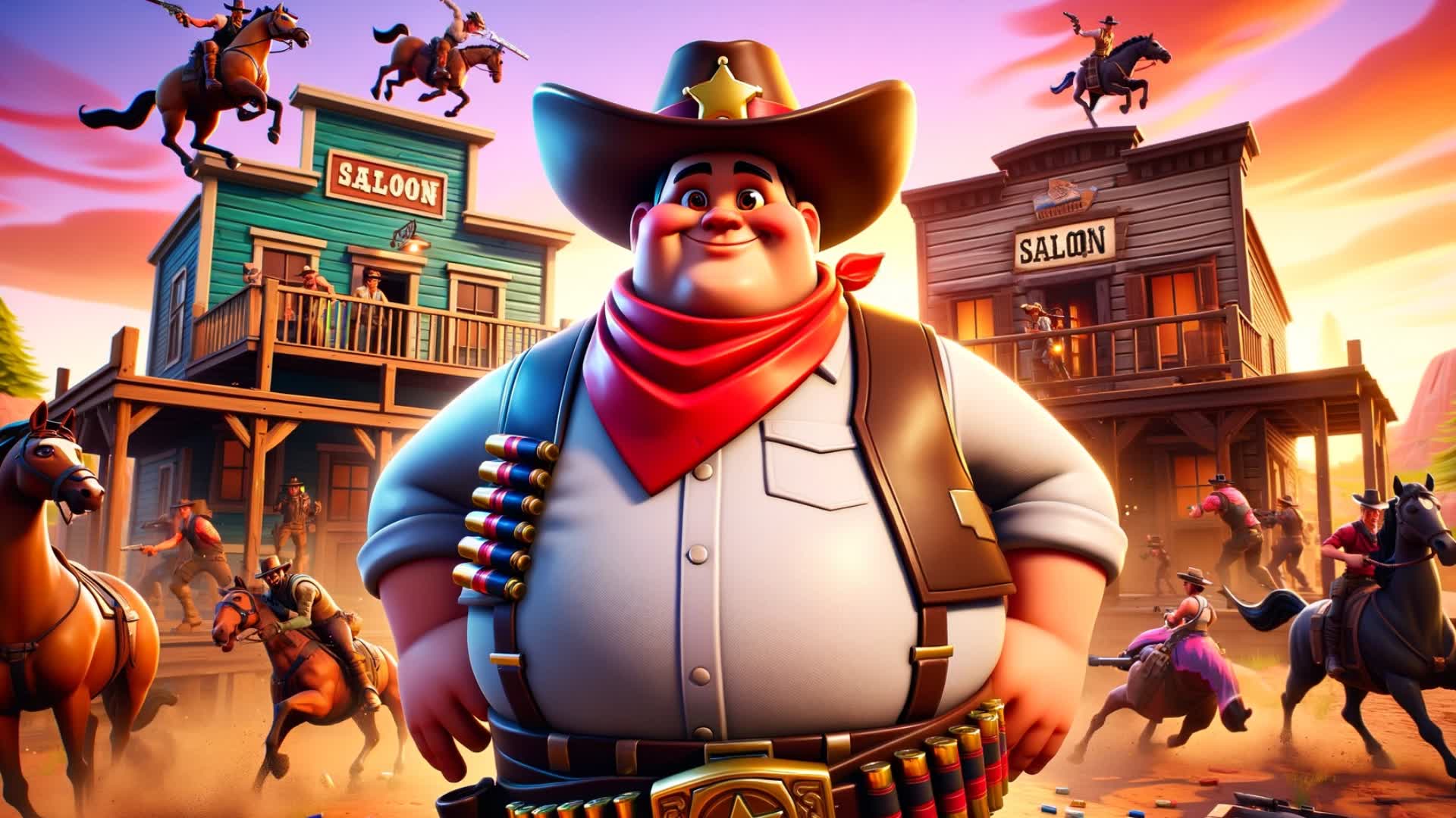 WESTERN ZONEWARS🌵 [ thegahbi ] – Fortnite Creative Map Code