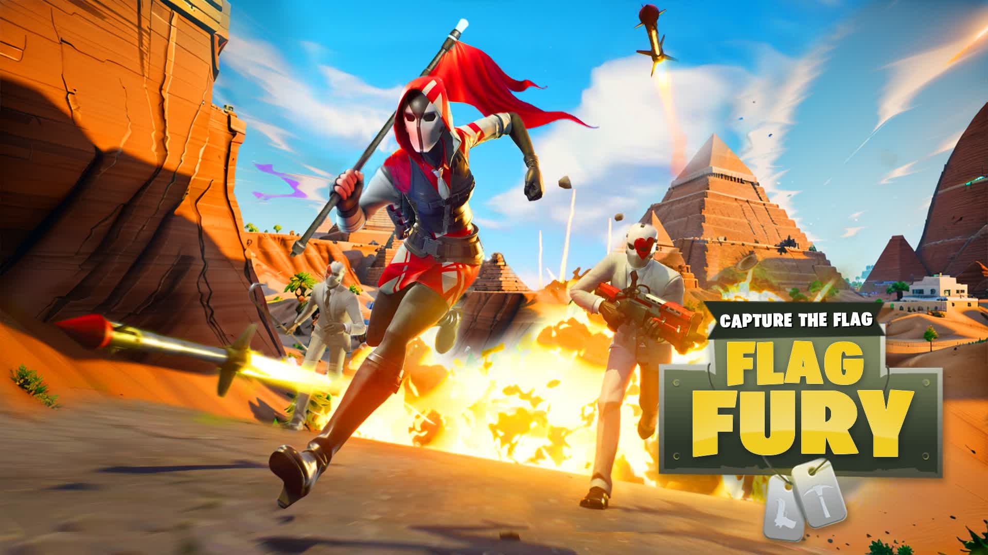 Flag Fury [ gamersroof ] – Fortnite Creative Map Code