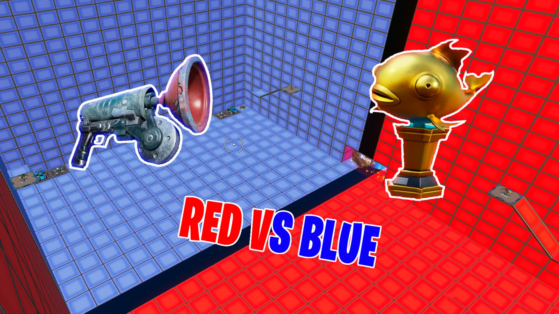 🔥RED VS BLUE🥶 [ codru ] – Fortnite Creative Map Code