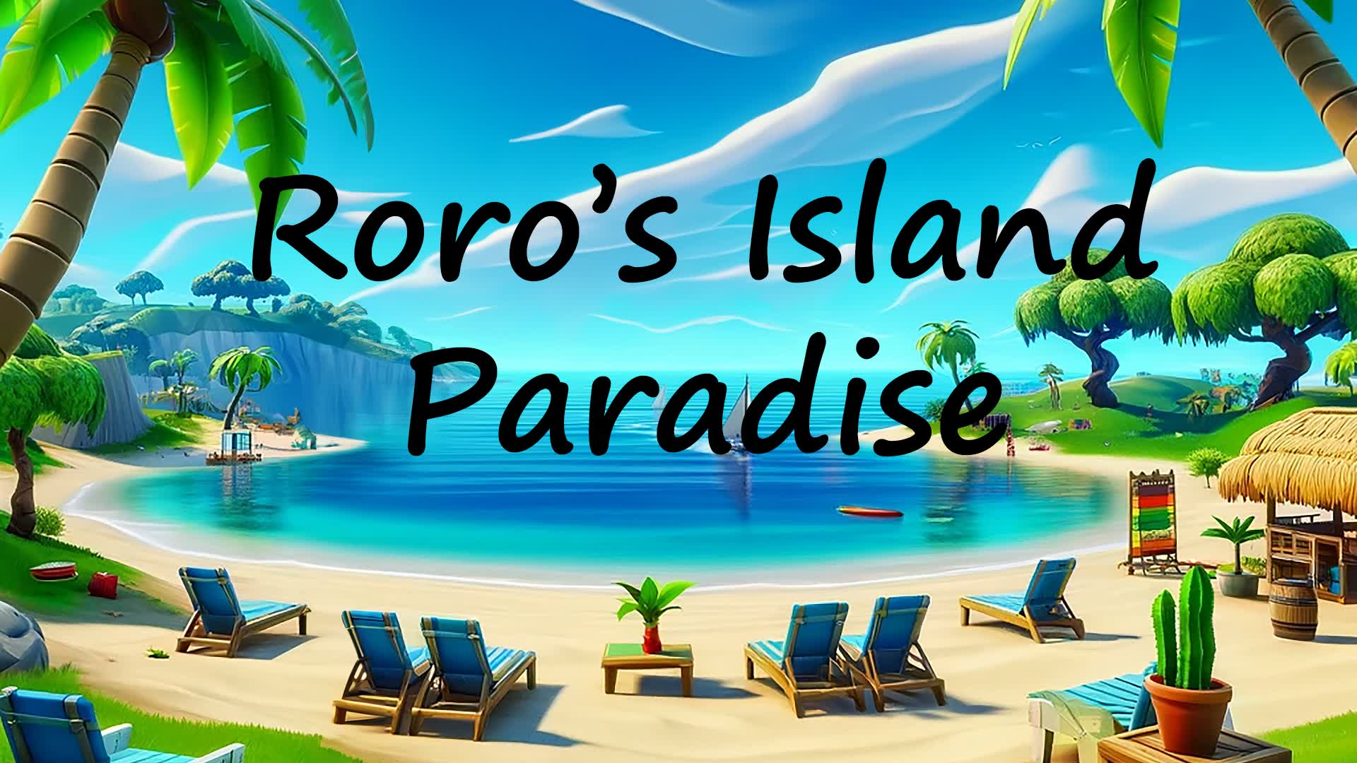 🌴Roro's Island Paradise🌴 [ itslilroro ] – Fortnite Creative Map Code