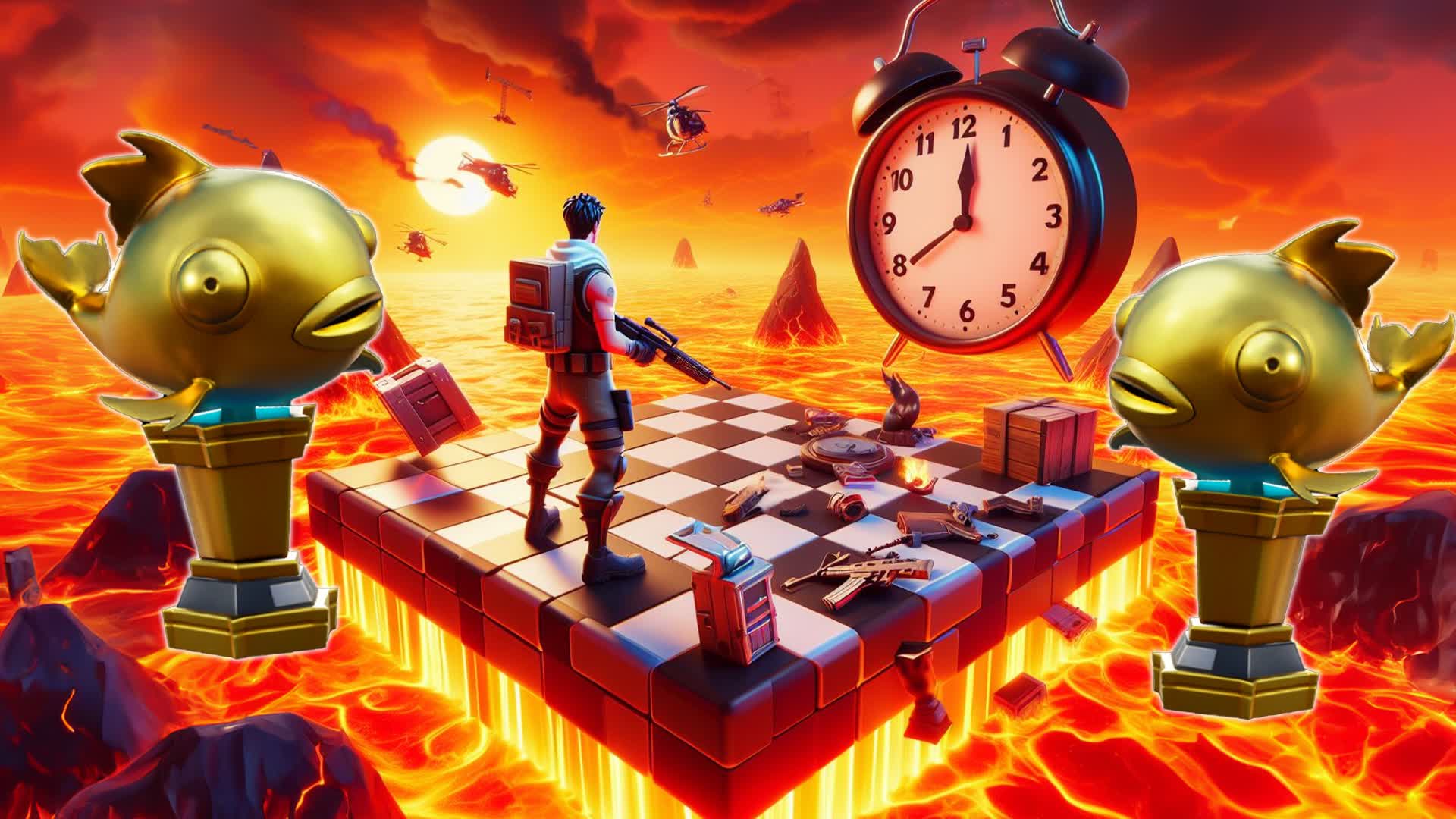 THE FLOOR IS LAVA [ zigi ] – Fortnite Creative Map Code