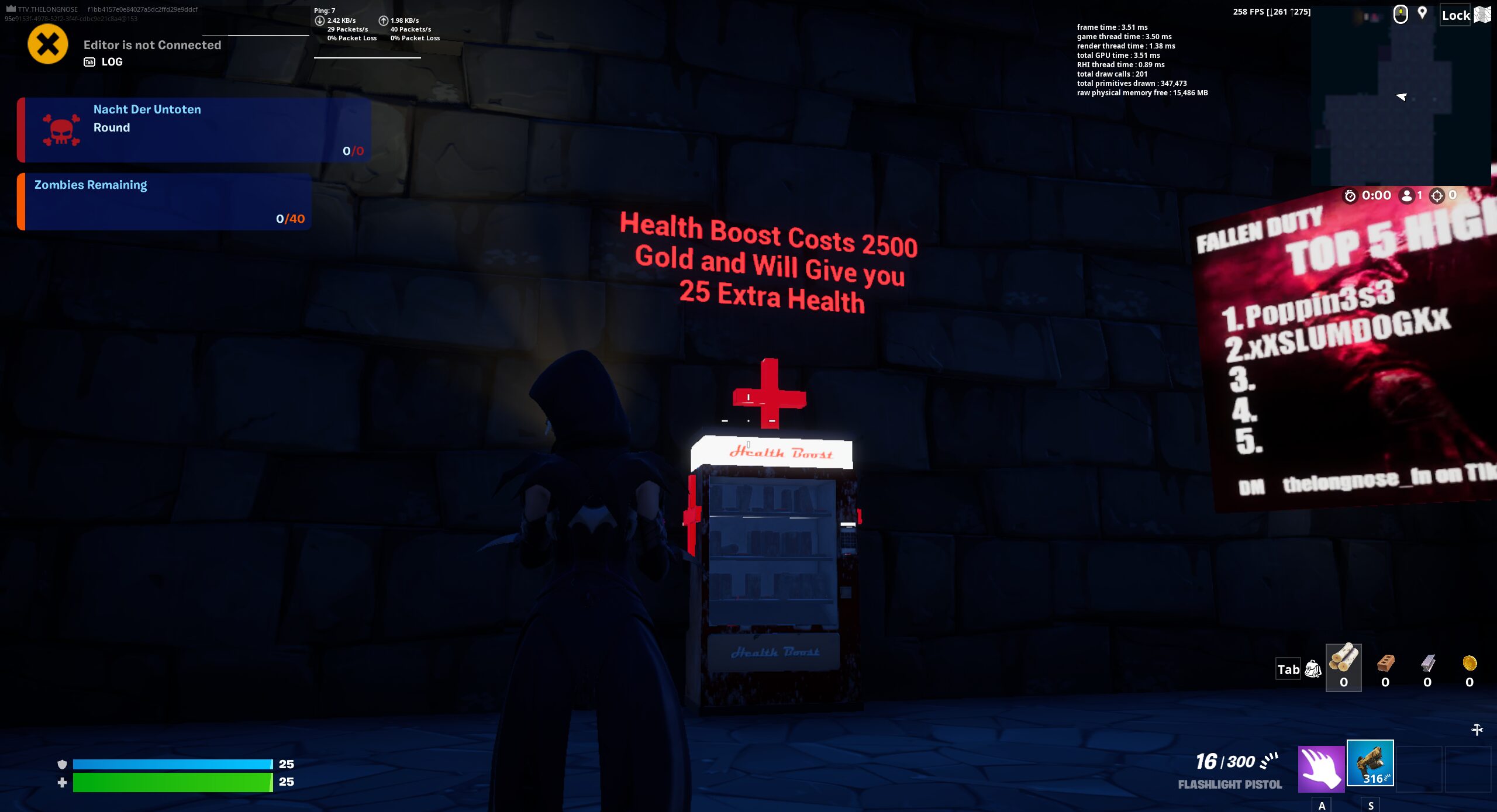 Fallen Duty WaW Zombies [ thelongnose ] – Fortnite Creative Map Code