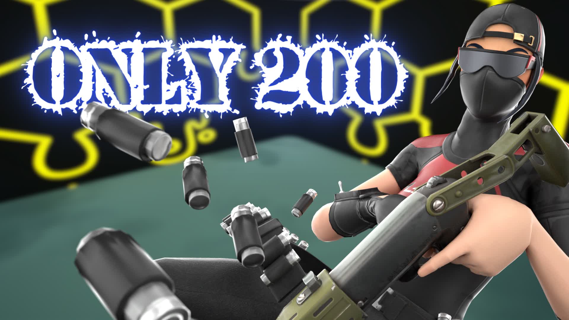 ONLY 200 HEADSHOT (PUMP)🎯 [ cauh3n ] – Fortnite Creative Map Code