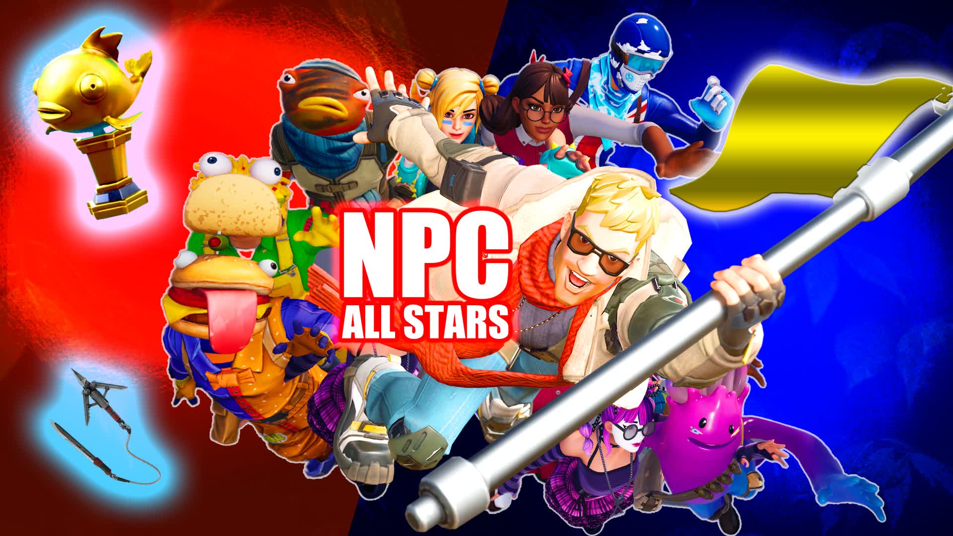 🌟 NPC All-Stars! Capture the Flag 🚩 [ MUNBANA ] – Fortnite Creative Map ...