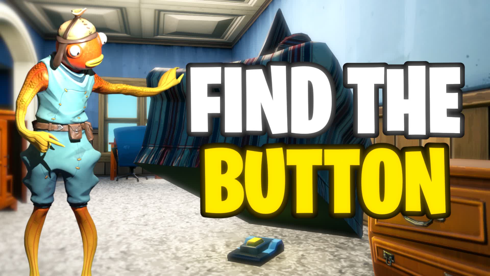 FIND THE BUTTON 🔍 [ nightz ] – Fortnite Creative Map Code