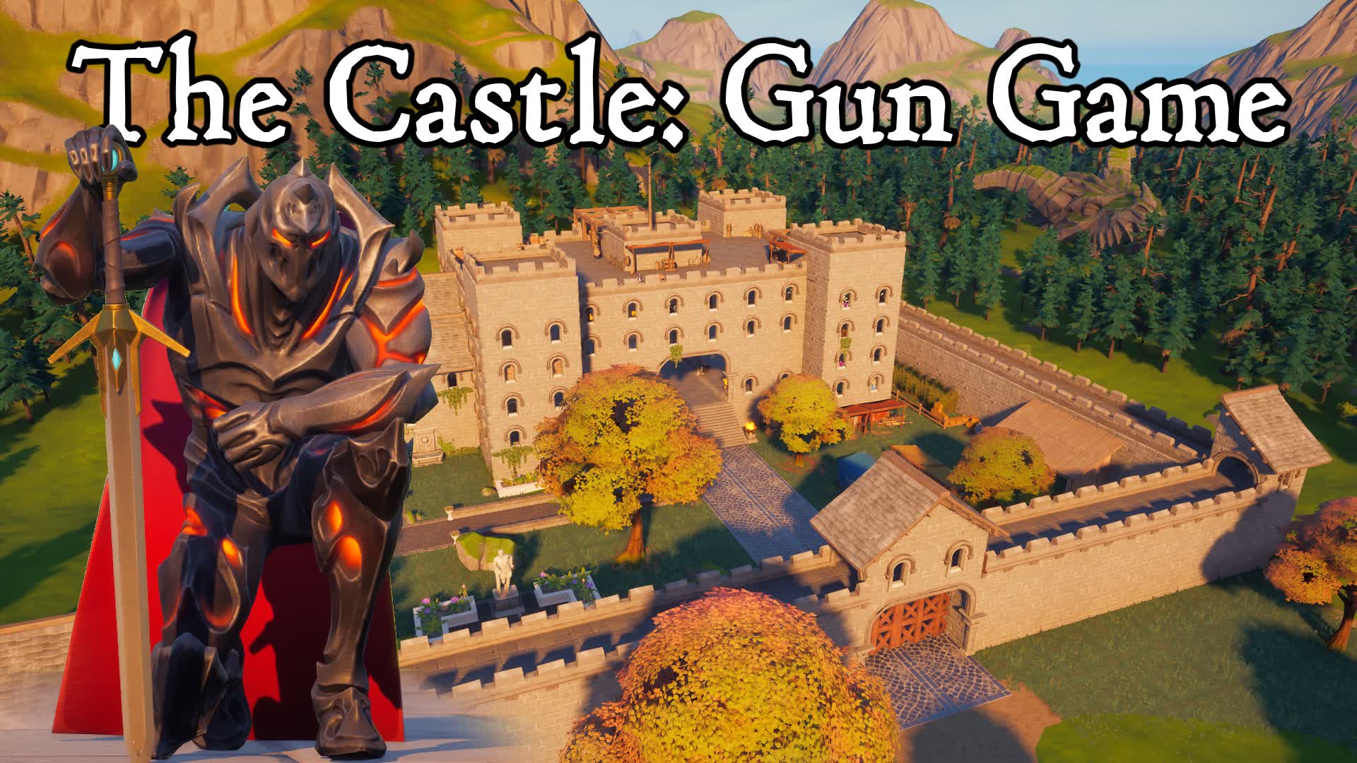 The Castle: Gun Game [ dillionair007 ] – Fortnite Creative Map Code