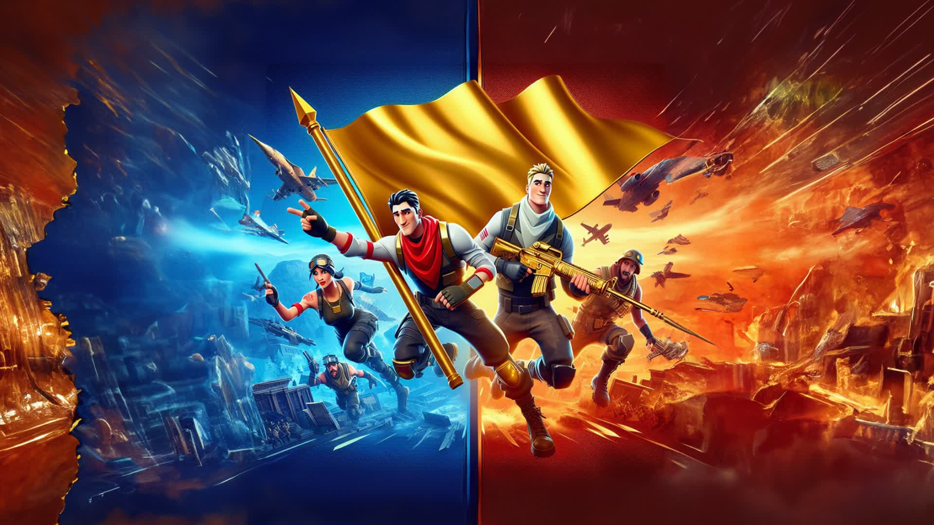 CRAZYY Capture the FLAG [ ogamer ] – Fortnite Creative Map Code