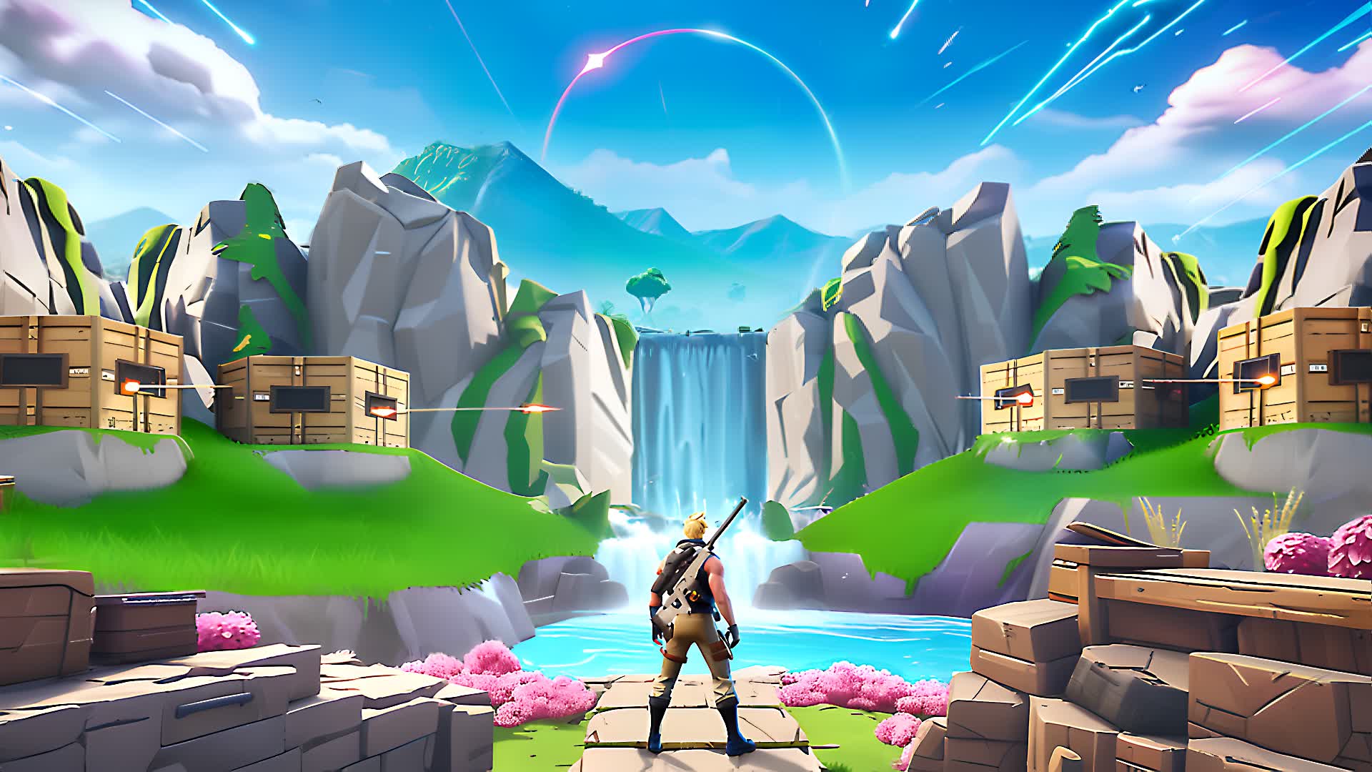 Crossfire Canyon - Sniper One Shot [ dizduz ] – Fortnite Creative Map Code