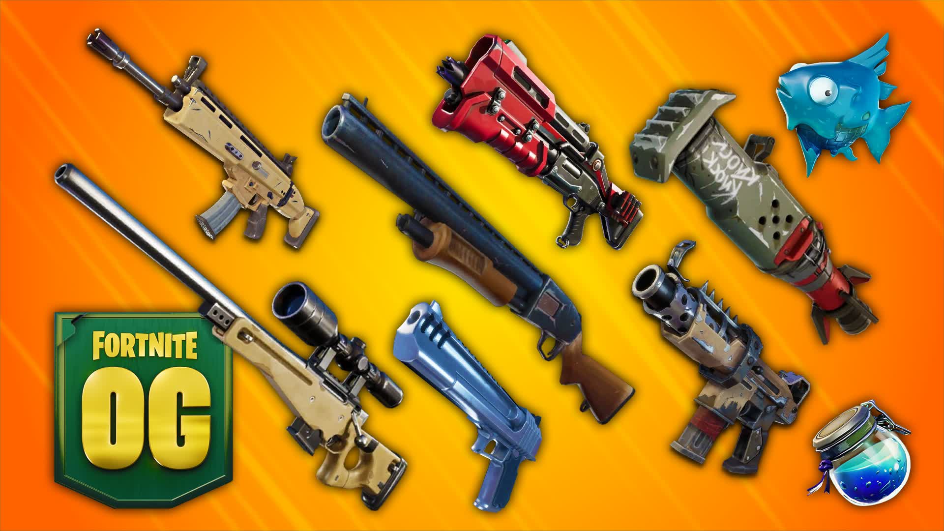 ULTIMATE GUN GAME [ M_T2 ] – Fortnite Creative Map Code