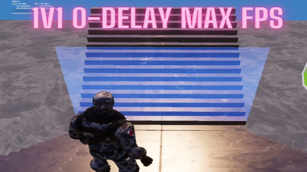 1V1 O-DELAY (0-PING) MAP🔥🔥 [ masterdom ] – Fortnite Creative Map Code