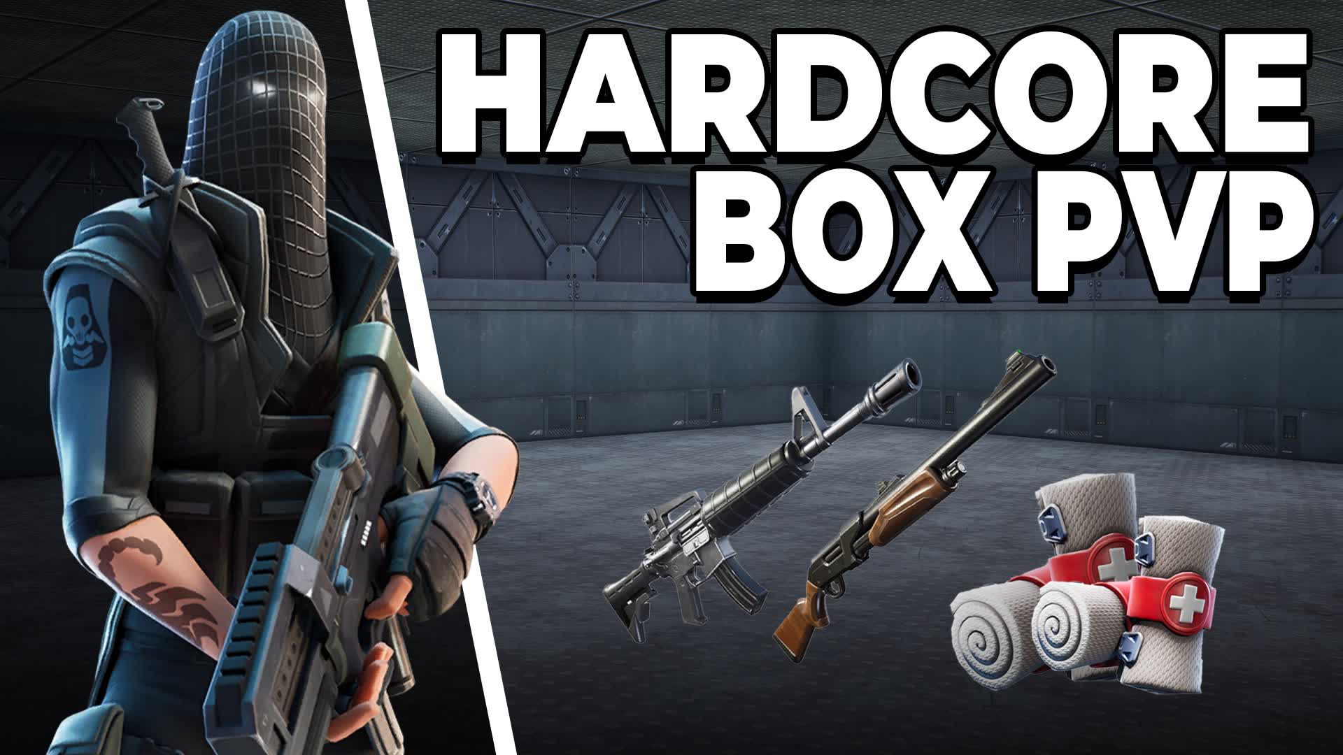 HARDCORE BOX PVP [ krisp ] – Fortnite Creative Map Code