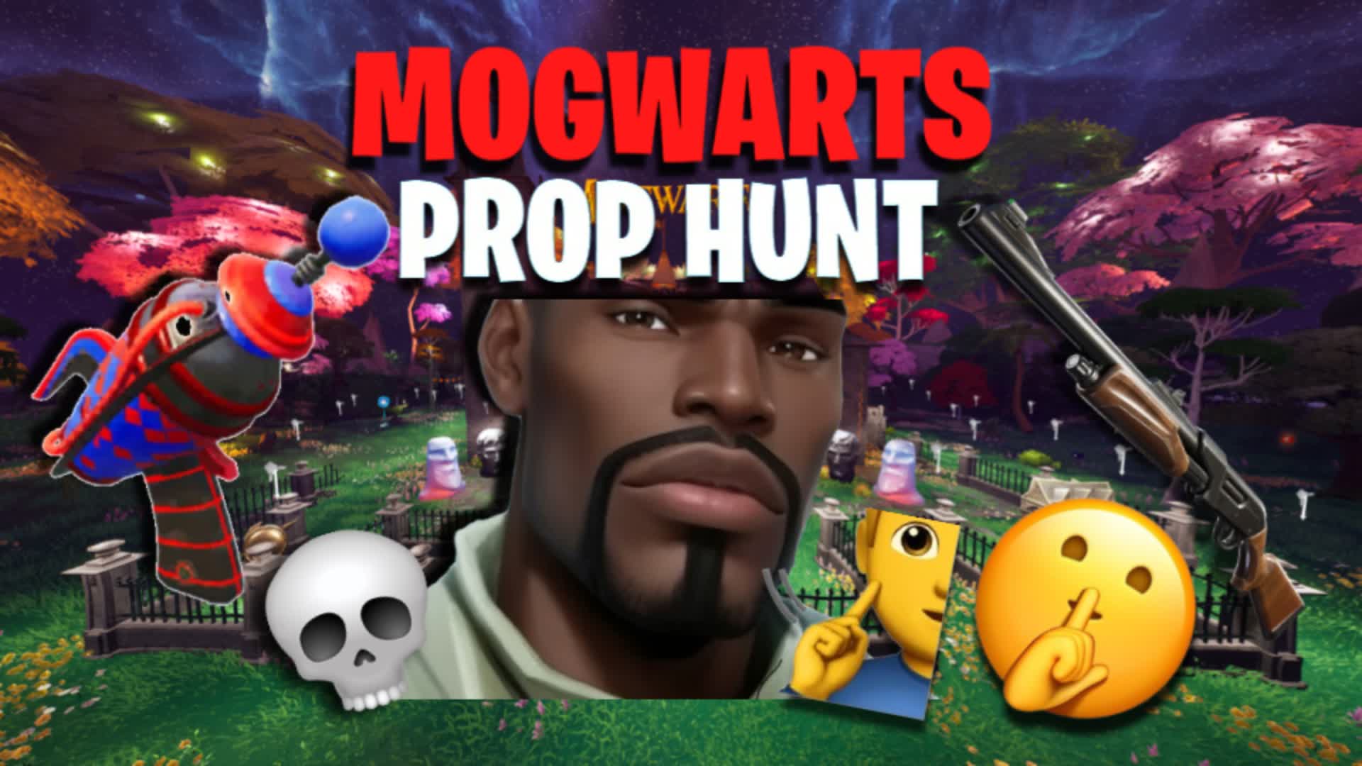 🔥 MOGWARTS PROP-HUNT🤫🔨 [ a.1 ] – Fortnite Creative Map Code