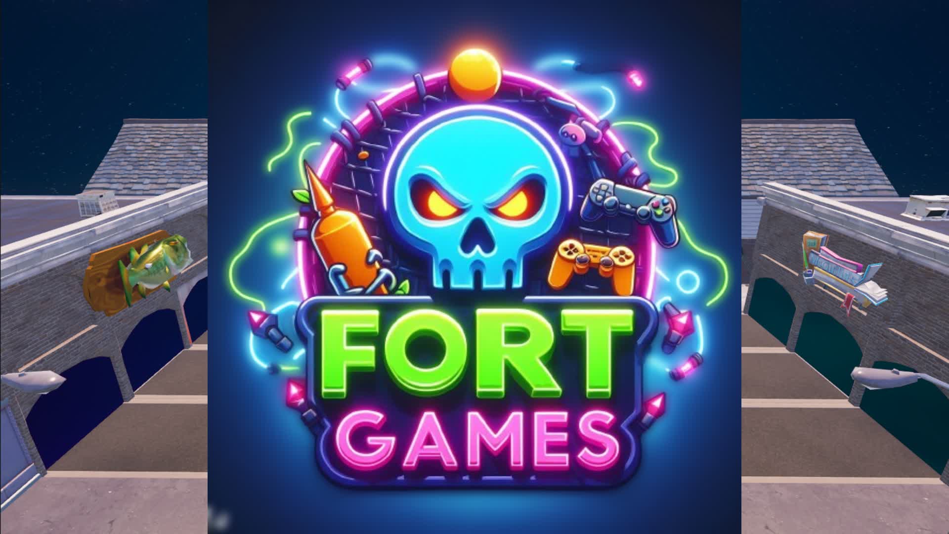 FORT GAMES [ kyuubinho ] – Fortnite Creative Map Code