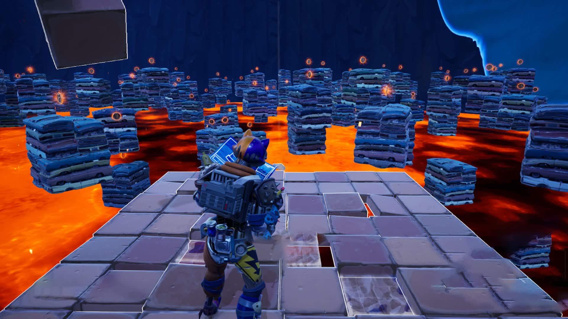 💥 Scrappy Lava Junkyard Builds💥 [ chaoscatgg ] – Fortnite Creative Map Code